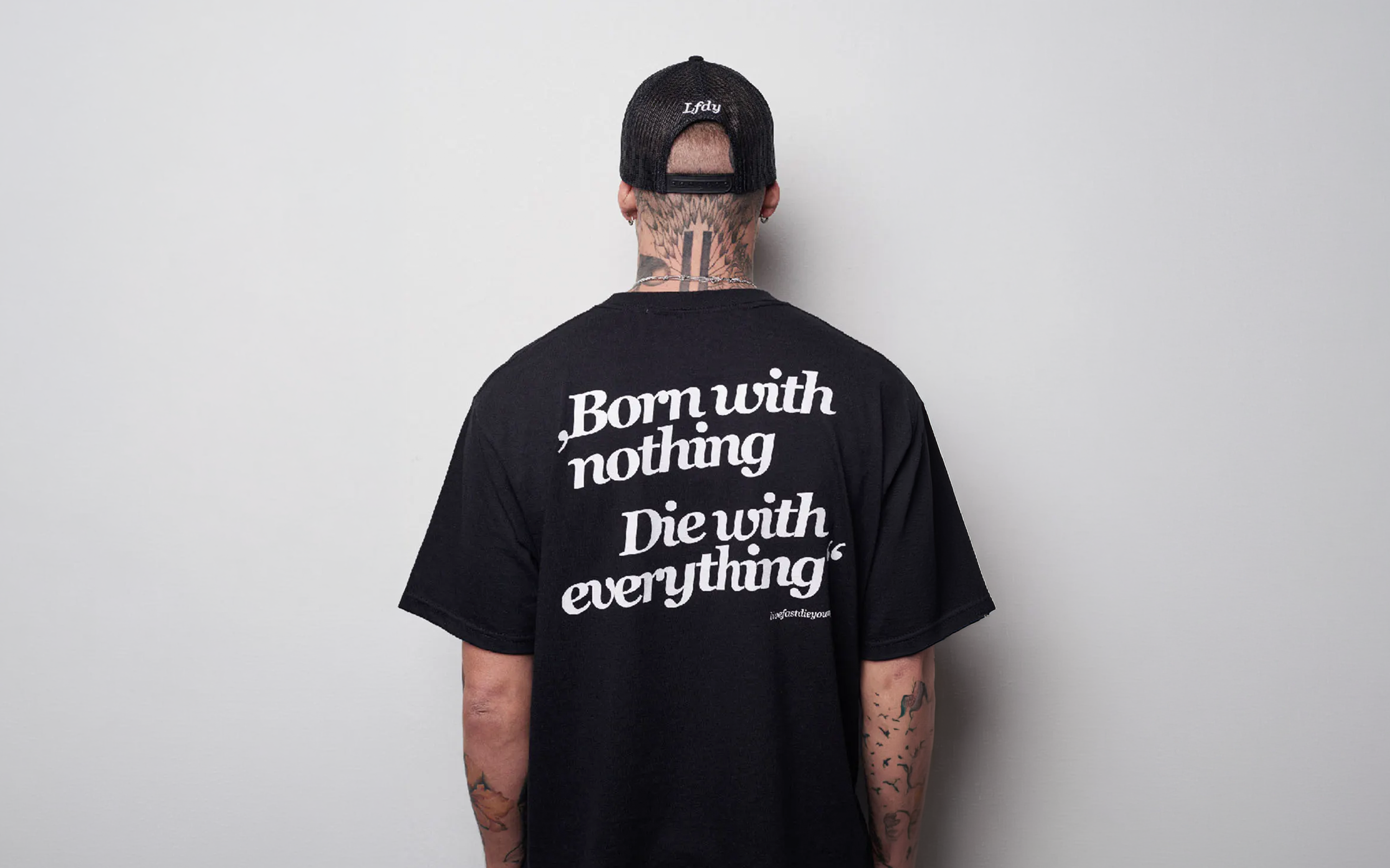 BORN WITH NOTHING – LIVE FAST DIE YOUNG