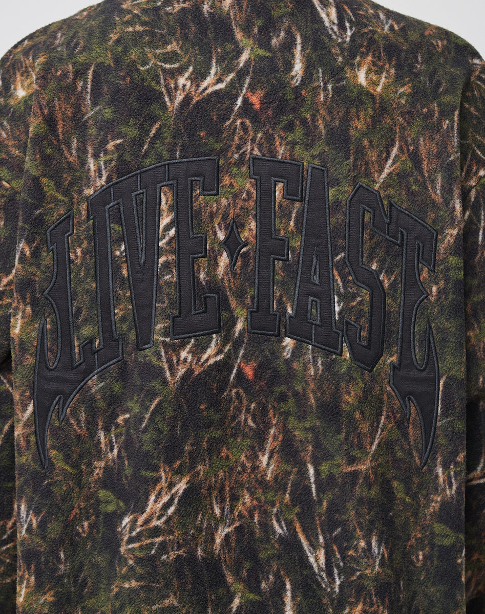 LFDY Fleece Longsleeve Camo – Buy online now – LIVE FAST DIE YOUNG