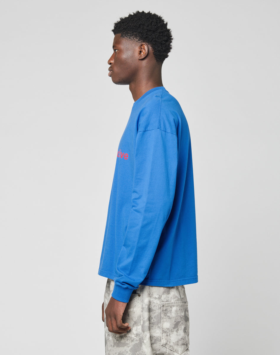 Live Fast Archive Longsleeve Blue - Buy online now – LIVE FAST DIE YOUNG