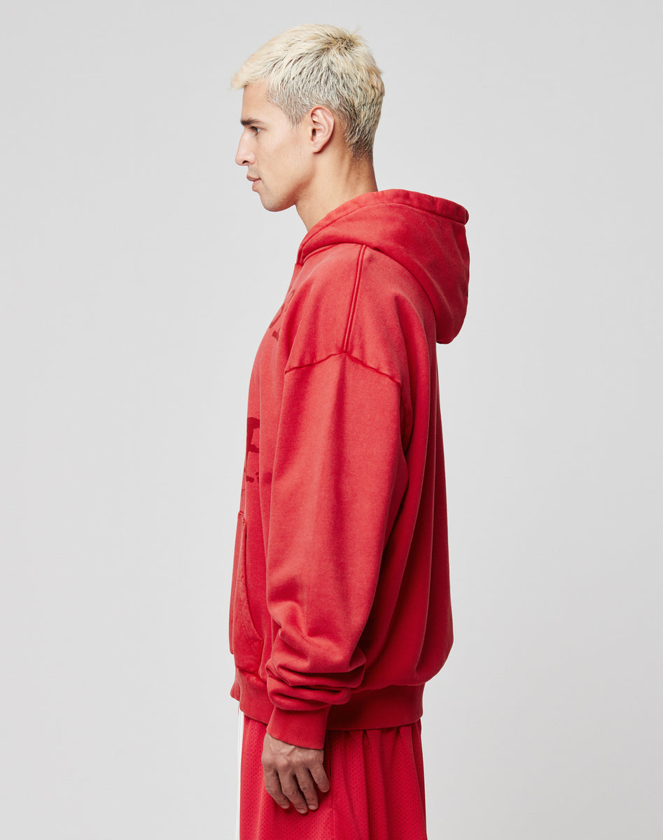 LFDY IV Ever Hooded Washed Red – Buy online now – LIVE FAST DIE YOUNG