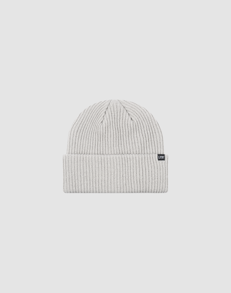 Double Rib Knit Beanie – LIVE FAST DIE YOUNG