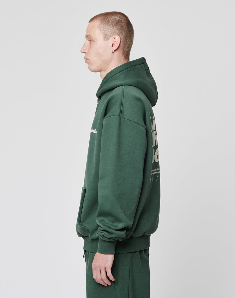 LFDY Basic 360 Hooded Dark Green – Buy online now – LIVE FAST DIE YOUNG