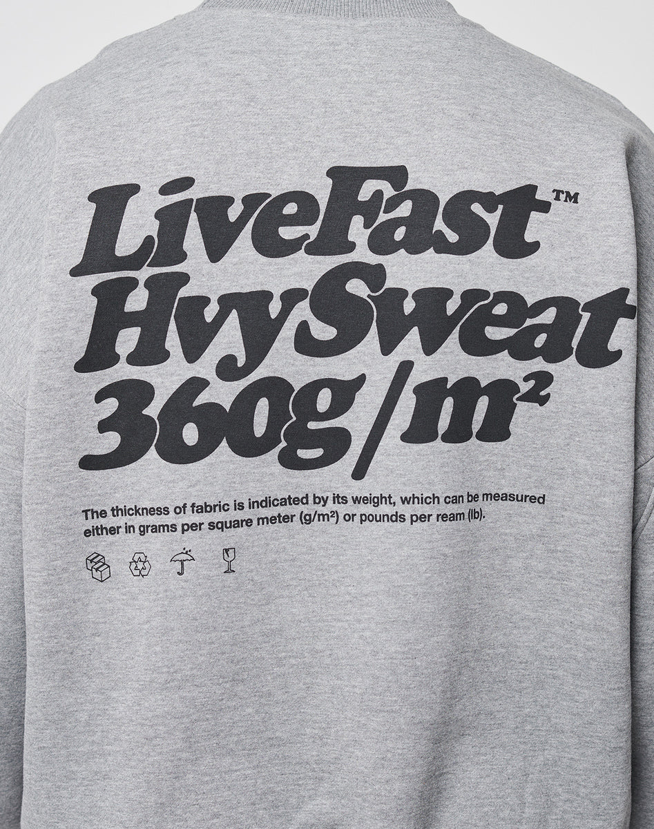 Basic 360 Sweater – LIVE FAST DIE YOUNG