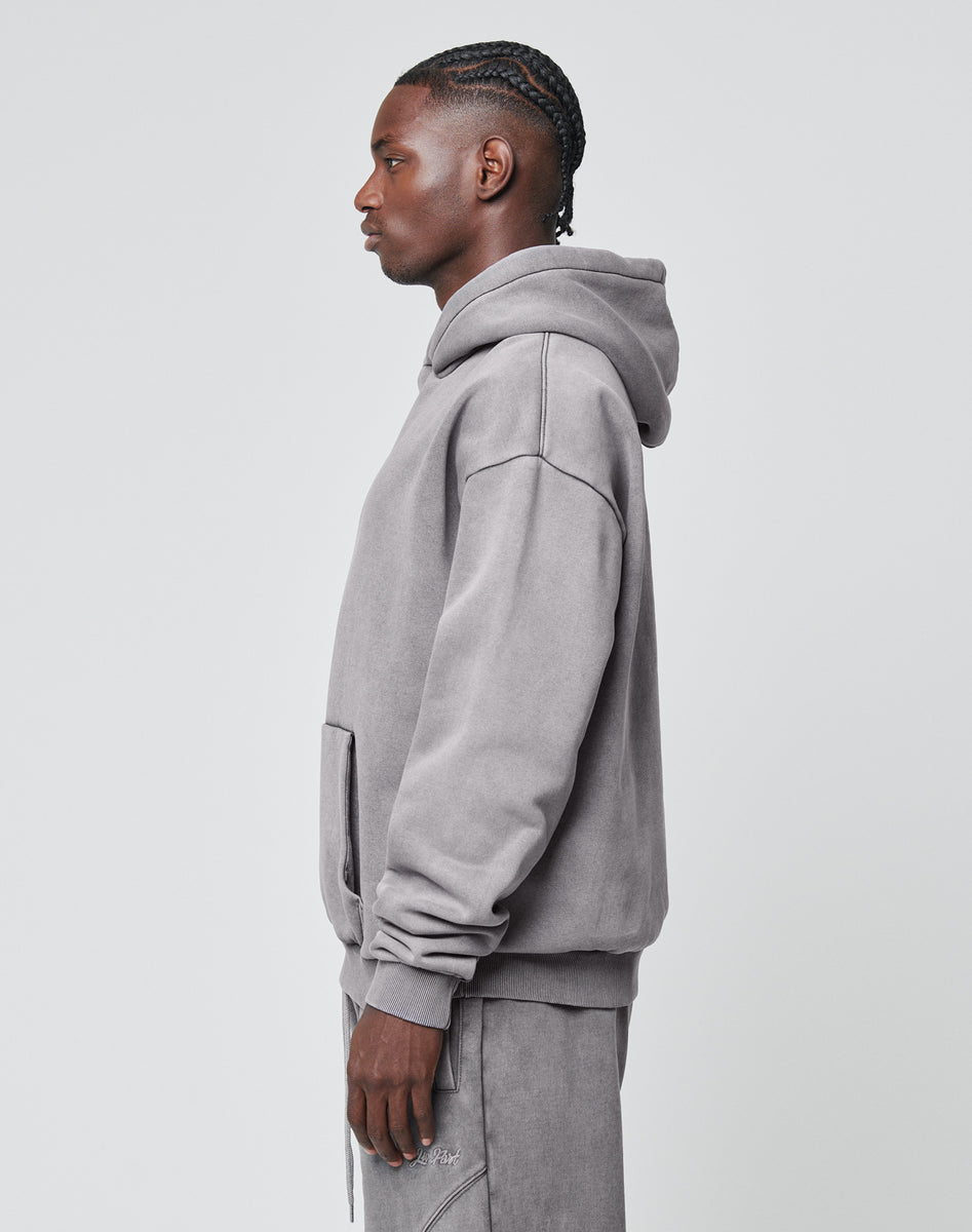 LFDY Basic Blank Hooded Washed Grey – Buy online now – LIVE FAST DIE YOUNG
