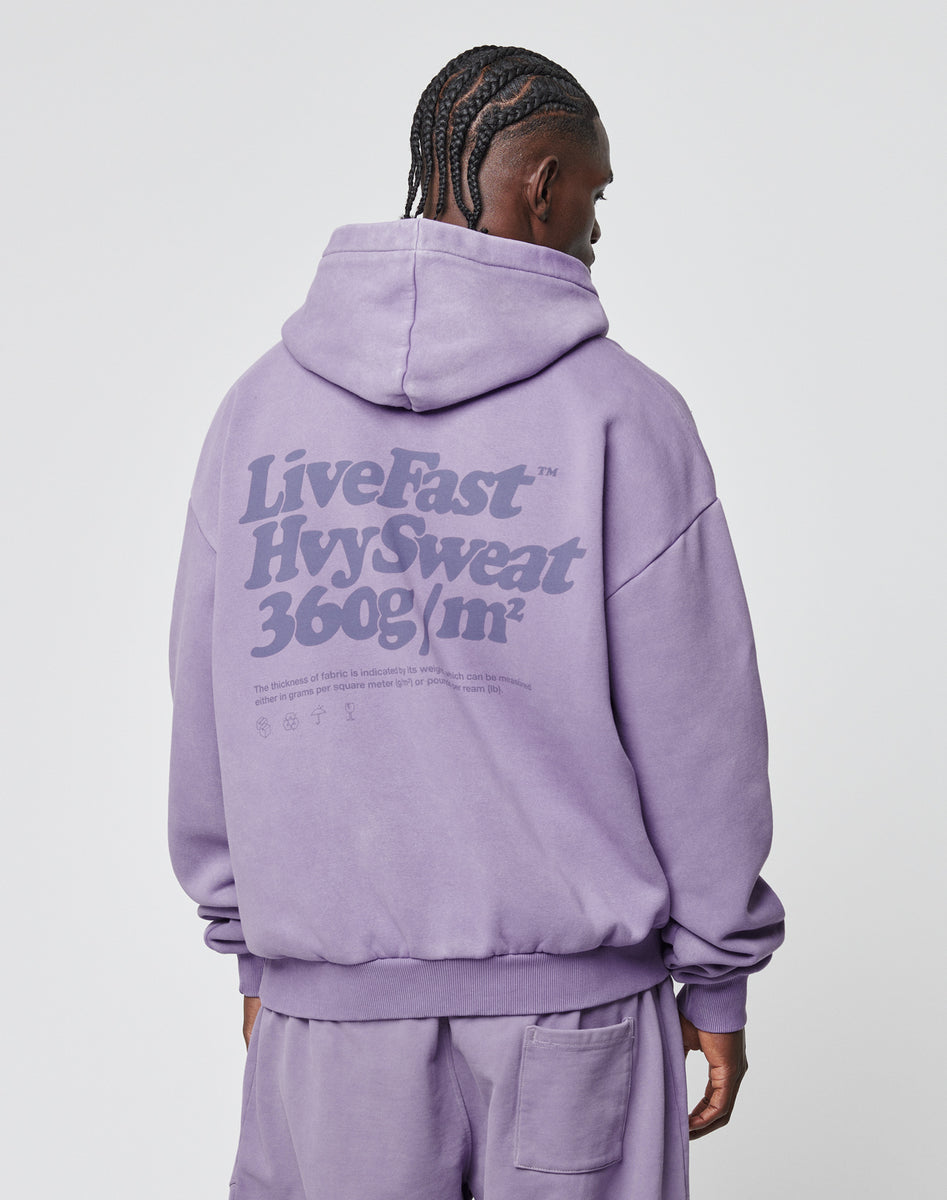 LFDY Basic 360 Hooded Washed Purple – Buy online now – LIVE FAST DIE YOUNG