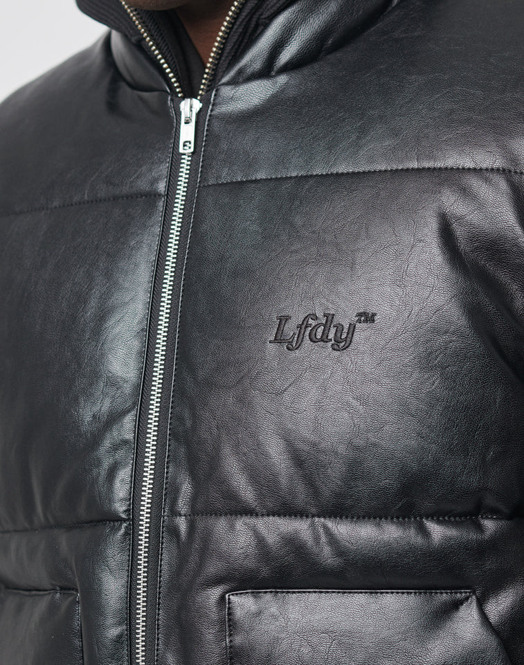 LFDY Padded Vest Black – Buy online now – LIVE FAST DIE YOUNG