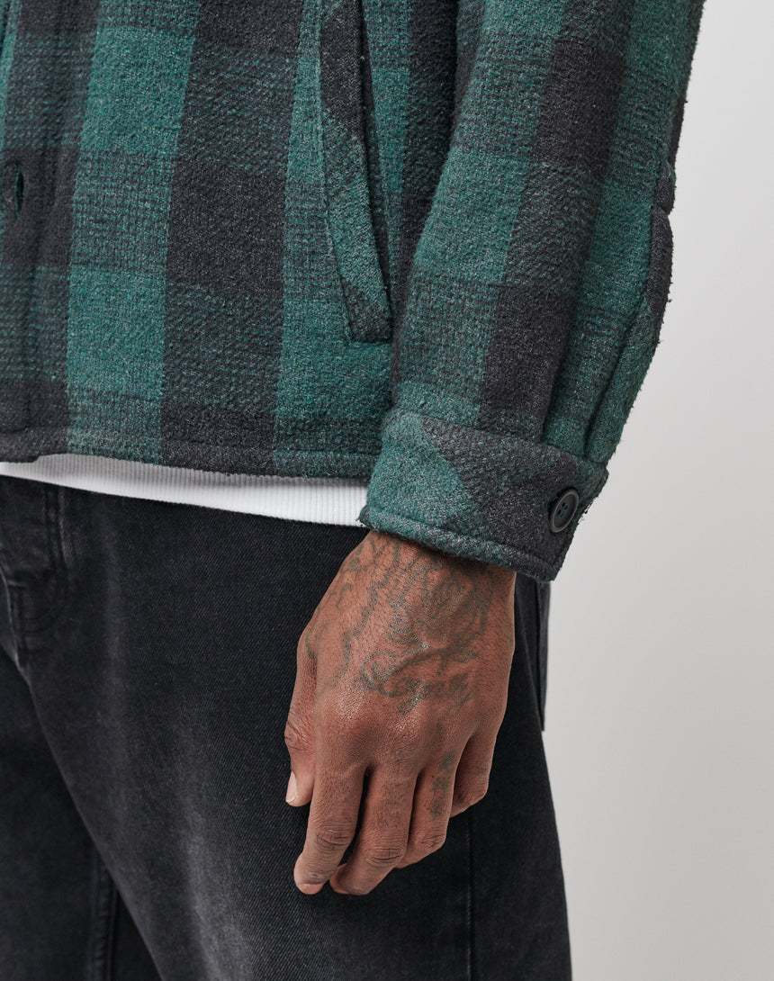 Heavy Flannel Shacket – LIVE FAST DIE YOUNG