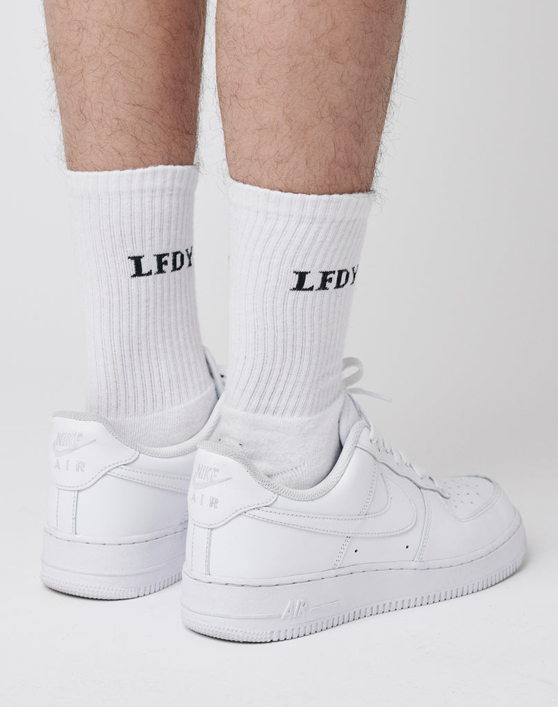 LFDY Logo Socks (2 Pack) – LIVE FAST DIE YOUNG